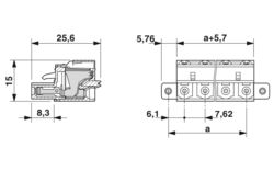 GFKC 2,5/ 3-STF-7,62 - PCB 插拔式连接器 - 1939756 | Phoenix Contact