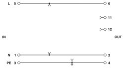 PT-BE/FM - Type 3 surge protection base element - 2839282 | Phoenix Contact