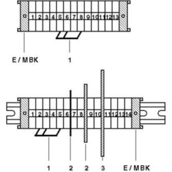 MBK - Mini feed-through terminal block - 1401019 | Phoenix Contact