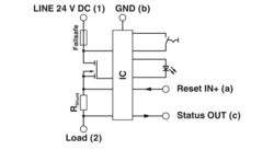 CB E1 24DC/3A S-R P - 전자 회로 차단기 - 2800910 | Phoenix Contact