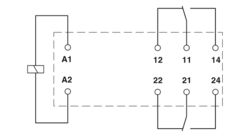 REL-MR-110DC/21-21 - Single relay - 2961202 | Phoenix Contact