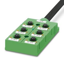 SACB 6-12 L PUR/ - Distributor box - 1695155 | Phoenix Contact