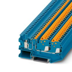 QTCU 2,5-TWIN-MT BU - Knife-disconnect terminal block - 3050317 ...