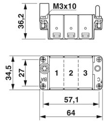 HC-M-B10-MF-H - 模块安装支架框 - 1417404 | Phoenix Contact
