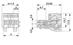 ZEC 1,5/ 4-ST-5,0 C2 R1,4 - Printed-circuit board connector - 1883064 ...