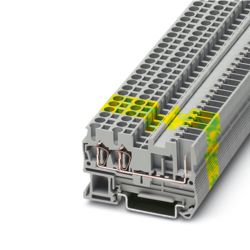 ST 2,5-TWIN/ 1P-PE - Spring cage ground terminal block - 3042120 ...