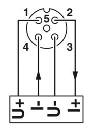 AXL E IOL RTD4 M12 3M - Temperature module - 1293247 | Phoenix Contact