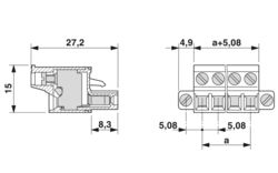 FRONT-MSTB 2,5/ 3-STF-5,08 - プリント基板用コネクタ - 1777811 | Phoenix Contact